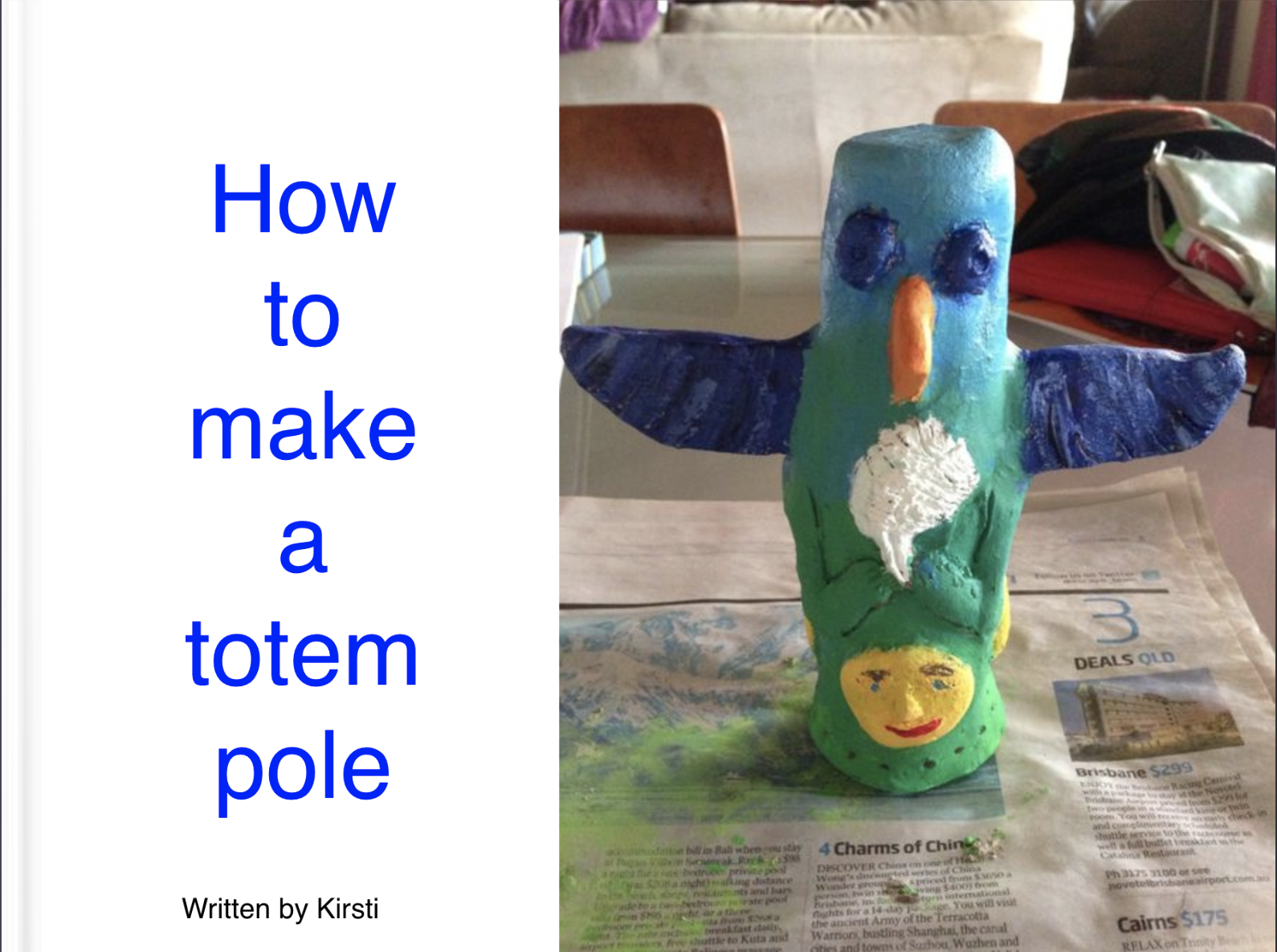 How to make a totem pole | See Library